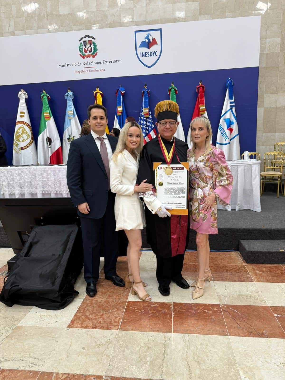 Cesar Rodriguez Honored with Prestigious Doctorate Degree for ...